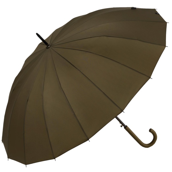 Bisetti Setze 16 Rib Ladies Long UVP Umbrella - Dark Teal | Brolliesgalore