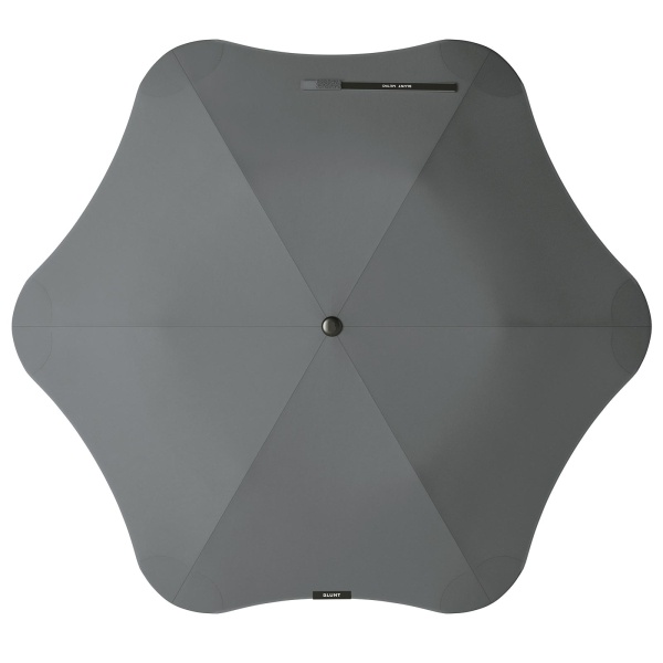 BLUNT Metro Storm Grey Folding Wind-resistant Umbrella | Brolliesgalore
