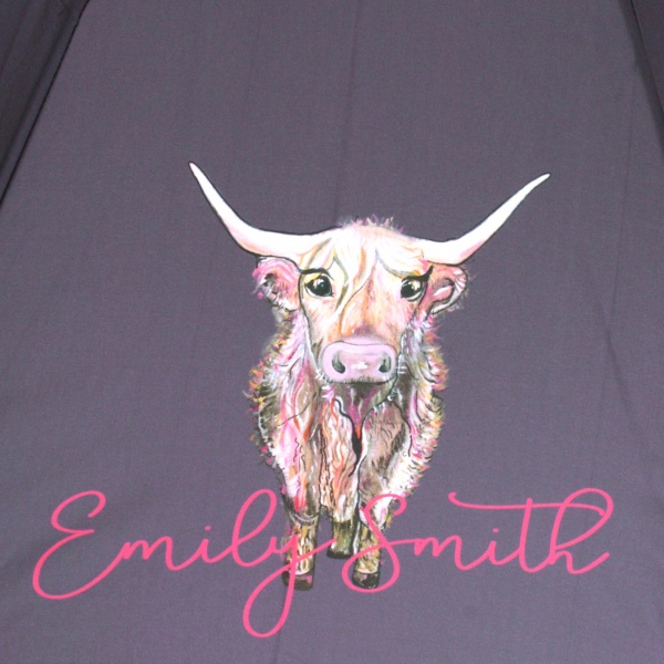 Emily Smith Umbrella - Heidi the Highland Cow | Brolliesgalore