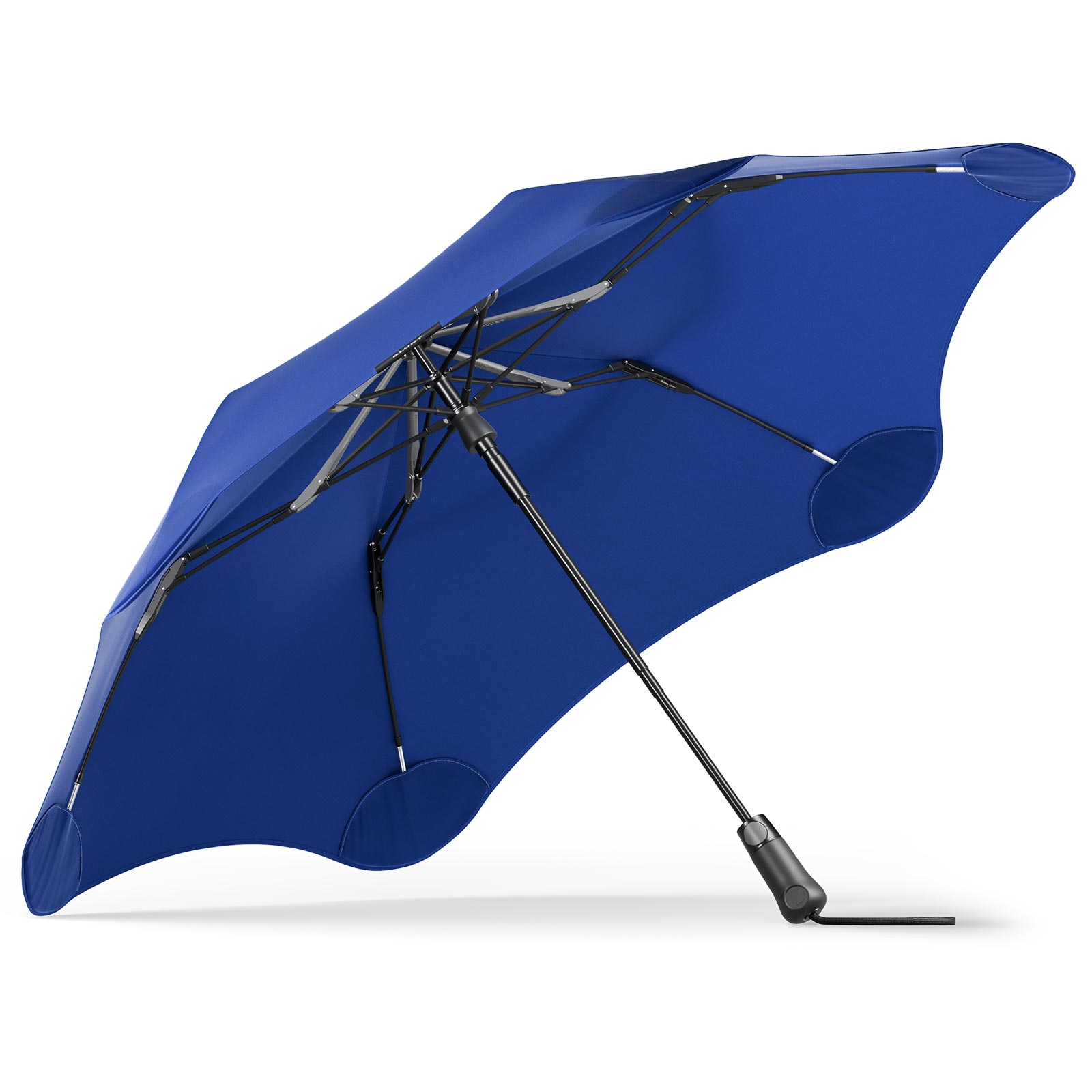 BLUNT Metro Ocean Blue Folding Wind-resistant Umbrella | Brolliesgalore