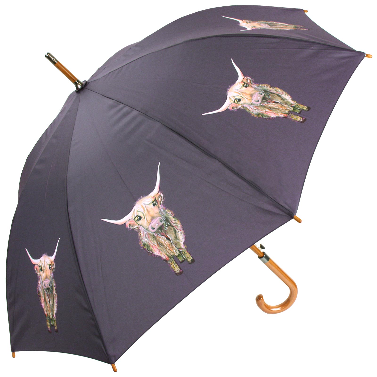 Emily Smith Umbrella - Heidi the Highland Cow | Brolliesgalore