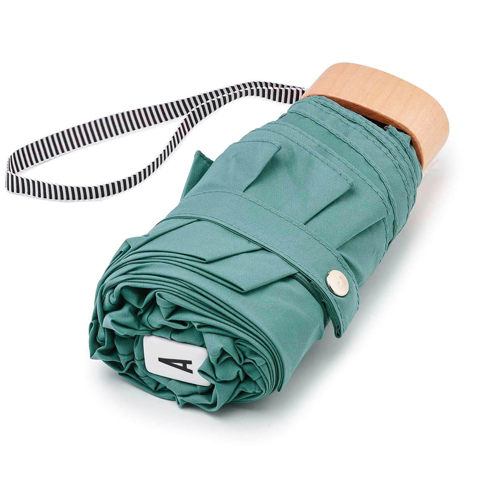 Sage Green Folding Compact Umbrella by Anatole of Paris – AMBROISE ...