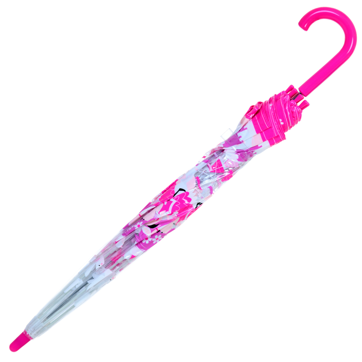 Bugzz PVC Dome Umbrella for Children - Unicorn Wonderland | Brolliesgalore