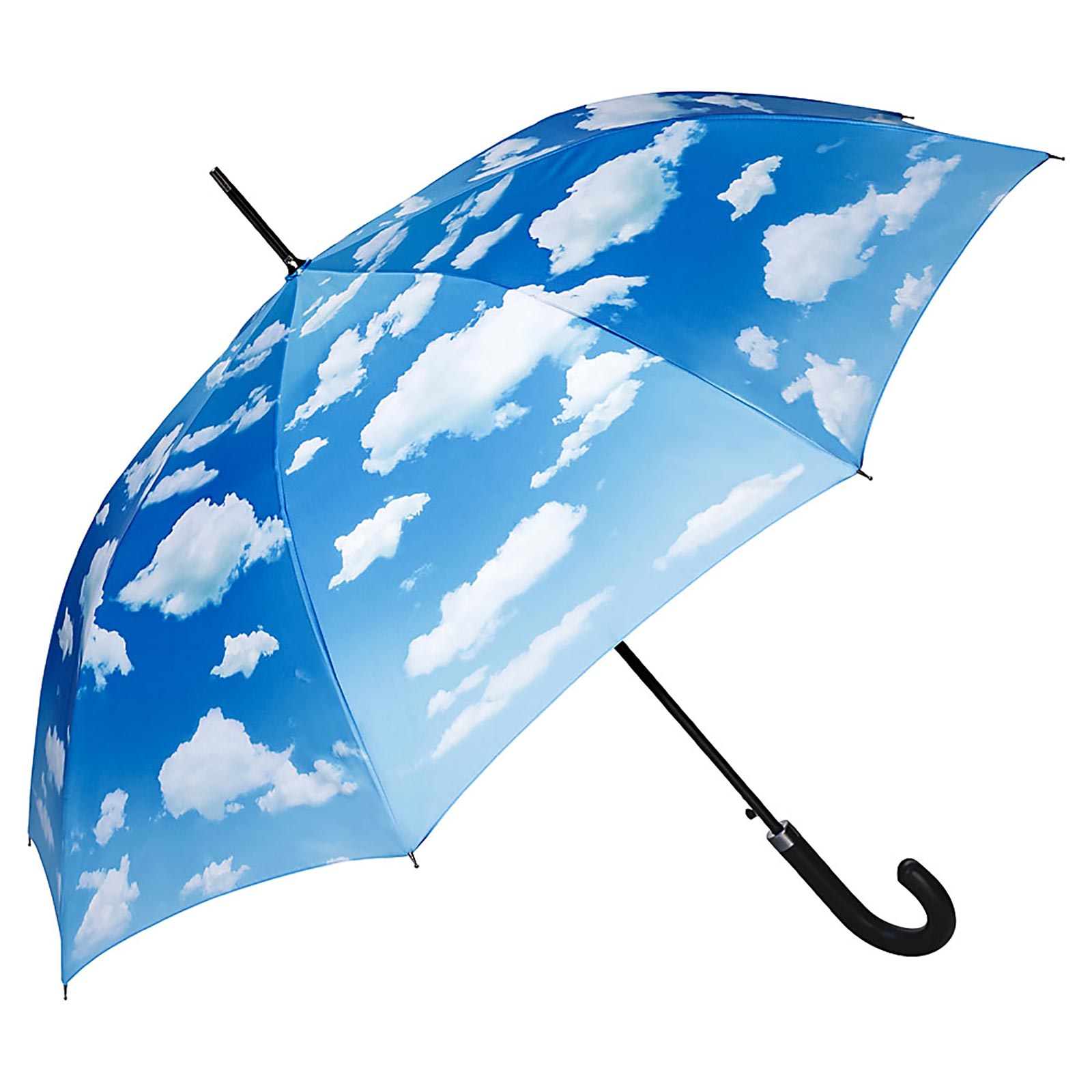 Summer Clouds Walking Length Umbrella | Brolliesgalore