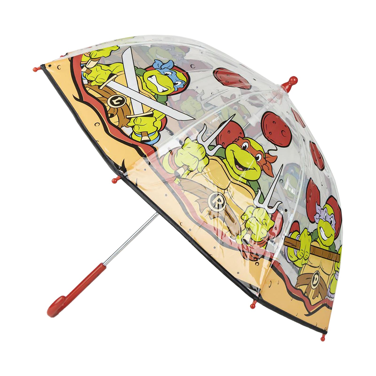 Mutant Ninja Turtles - See Through Dome Umbrella for Children ...