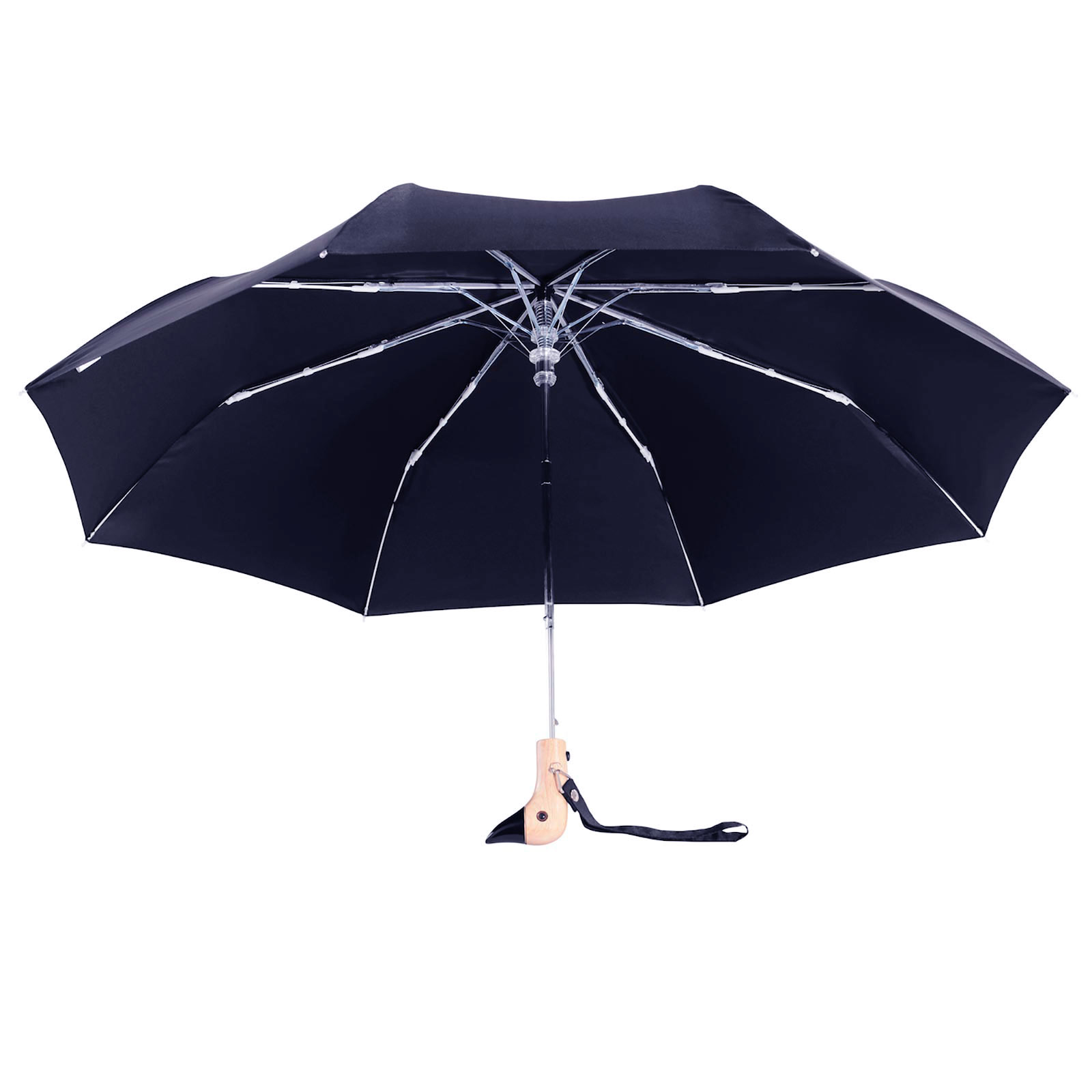 The Original Duckhead Folding Umbrella - Navy | Brolliesgalore