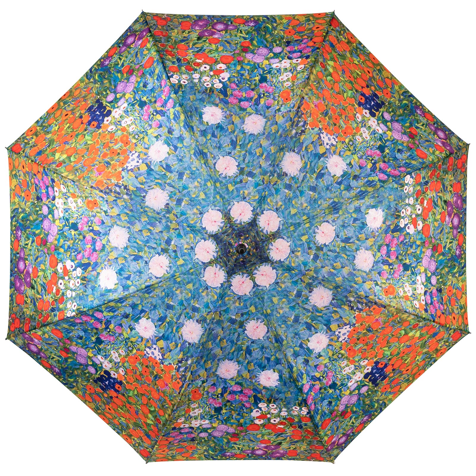 Gustav Klimt Peasant Garden Auto Walking Length Art Umbrella ...