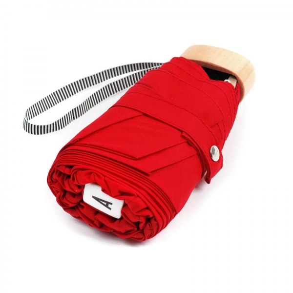 Red Folding Compact Umbrella by Anatole of Paris – DAUPHINE ...