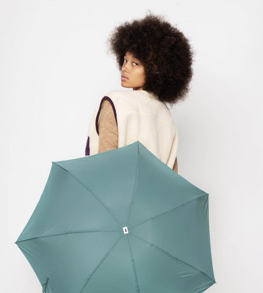 Sage Green Folding Compact Umbrella by Anatole of Paris – AMBROISE ...